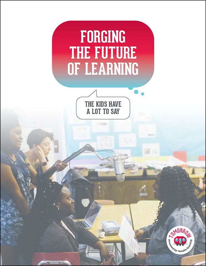 Forging the Future of Learning: The Kids Have a Lot to Say - KnowledgeWorks