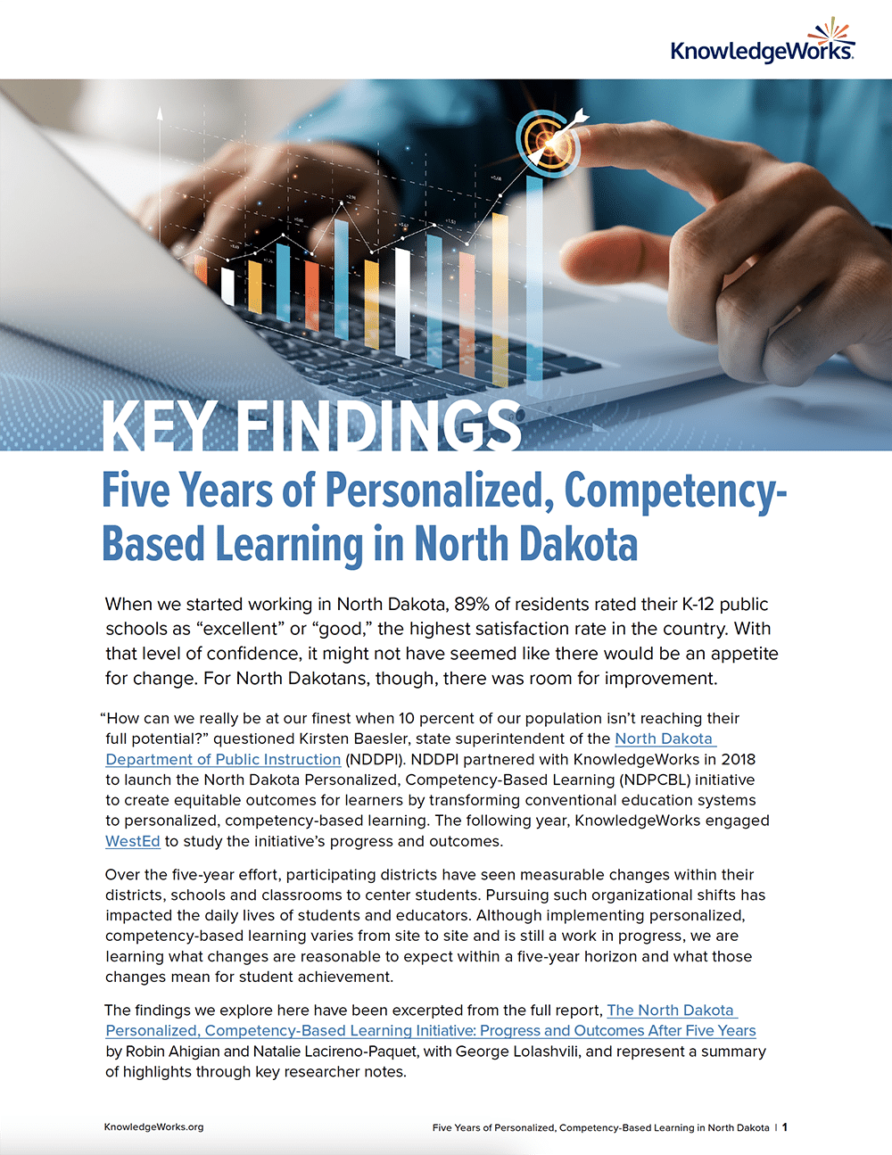 Education Research Report: North Dakota - KnowledgeWorks